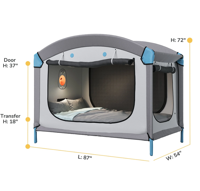 Cubby Plus Bed (WITH TECH HUB) – Insight Medical Services